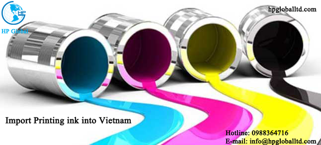 Import Procedure into Vietnam of Printing ink - HP Global ...