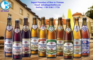 Import Procedure of beer from Vietnam - Logistics HP Global Vietnam
