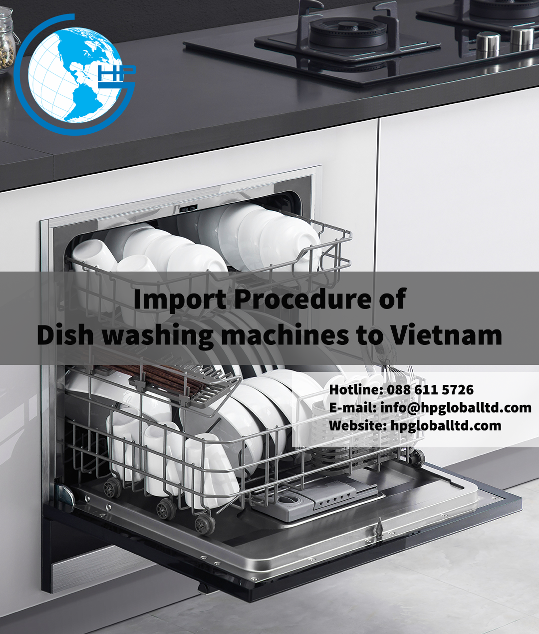 Import duty and procedures for Dish washing machines to Vietnam