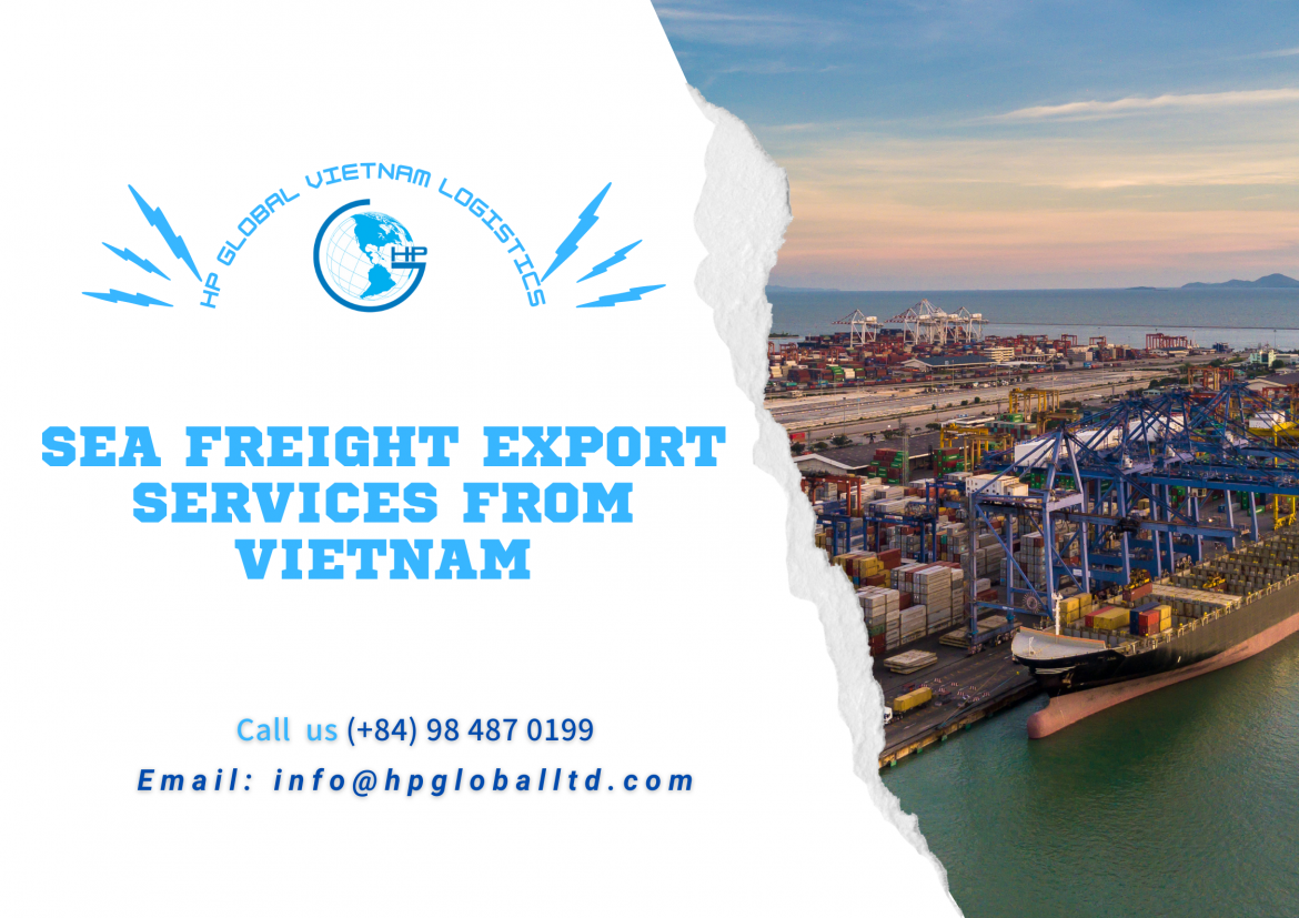 Sea freight export services from Vietnam