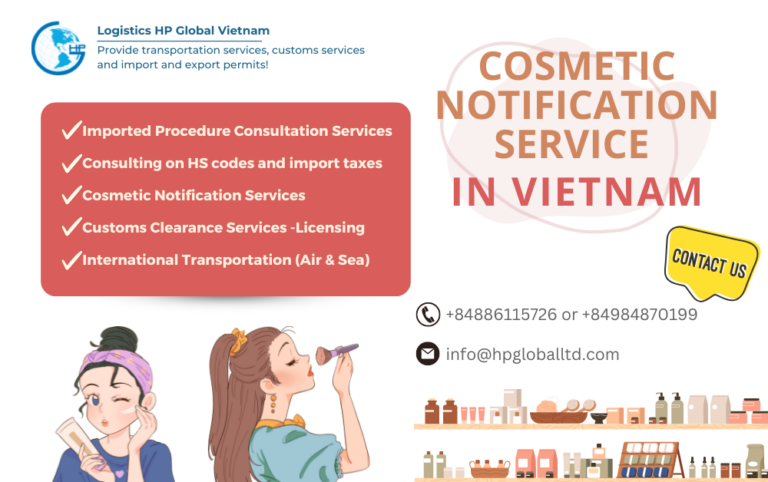 Cosmetic notification service in Vietnam