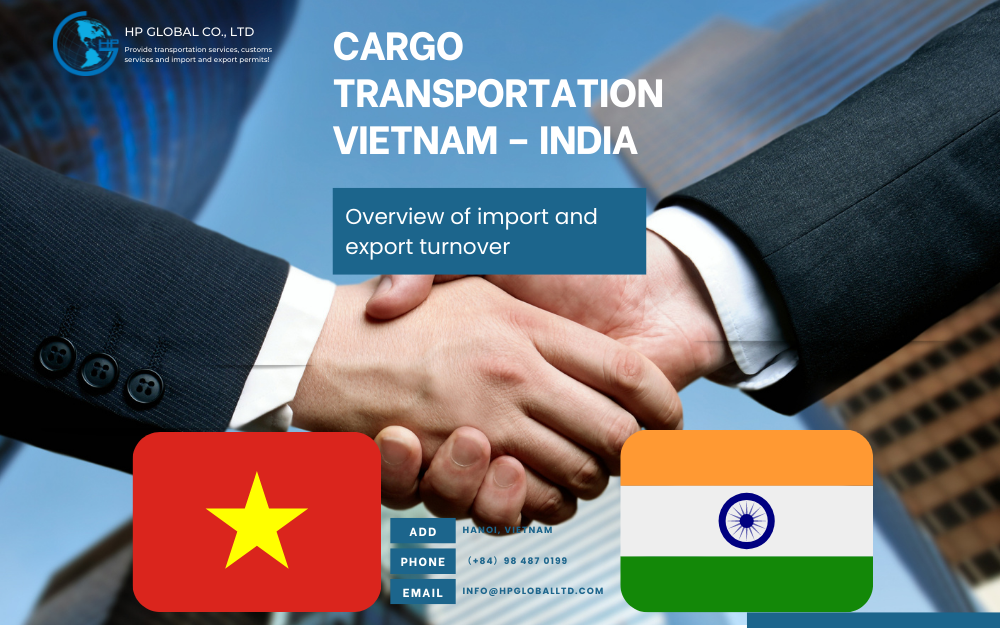 Cargo Transportation Vietnam India – HP Global Vietnam