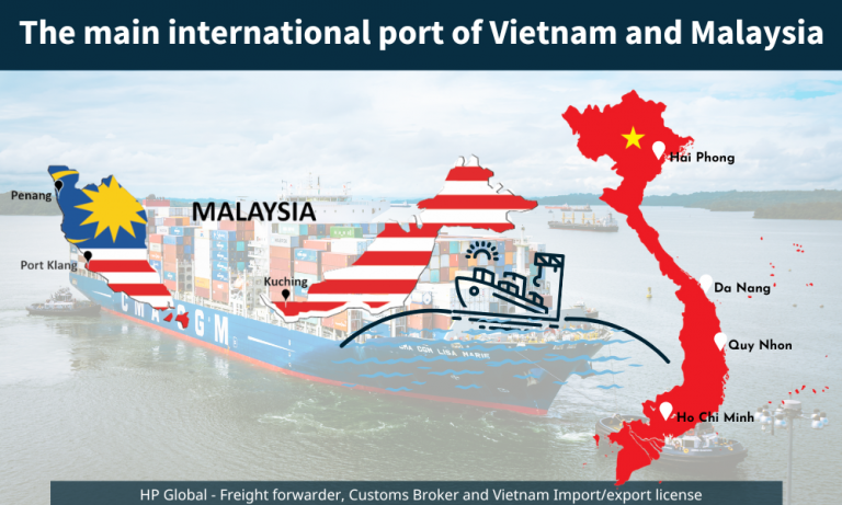 Cargo shipping Vietnam Malaysia- Logistics HP Global Vietnam