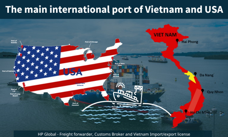 Cargo shipping Vietnam USA- Logistics HP Global Vietnam