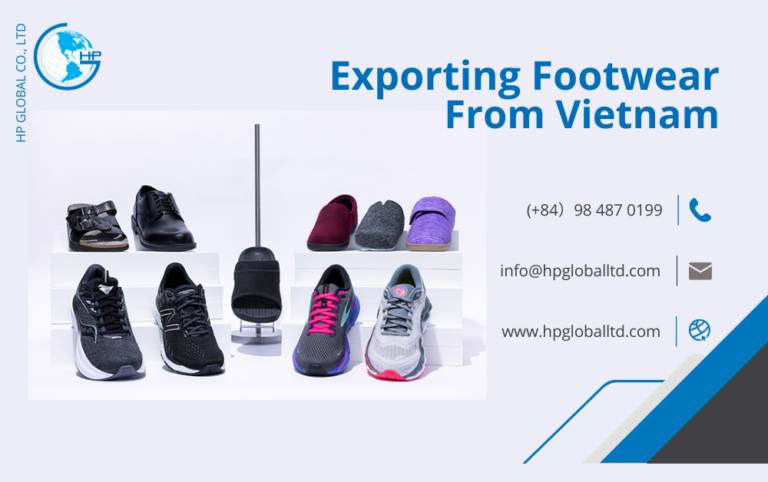 Freight and duty to export footwear from Vietnam