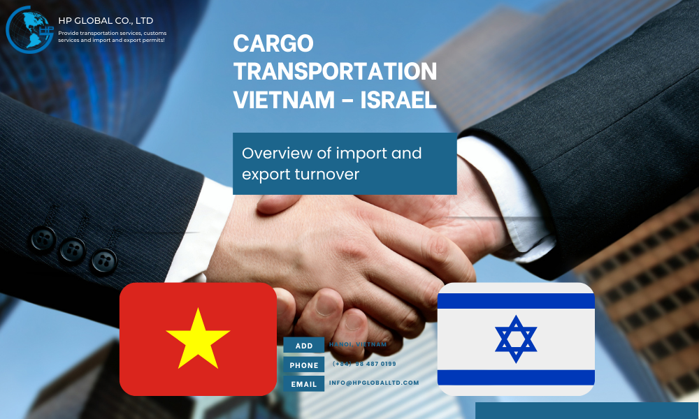 Cargo Transportation Vietnam – Israel – HP Global Vietnam