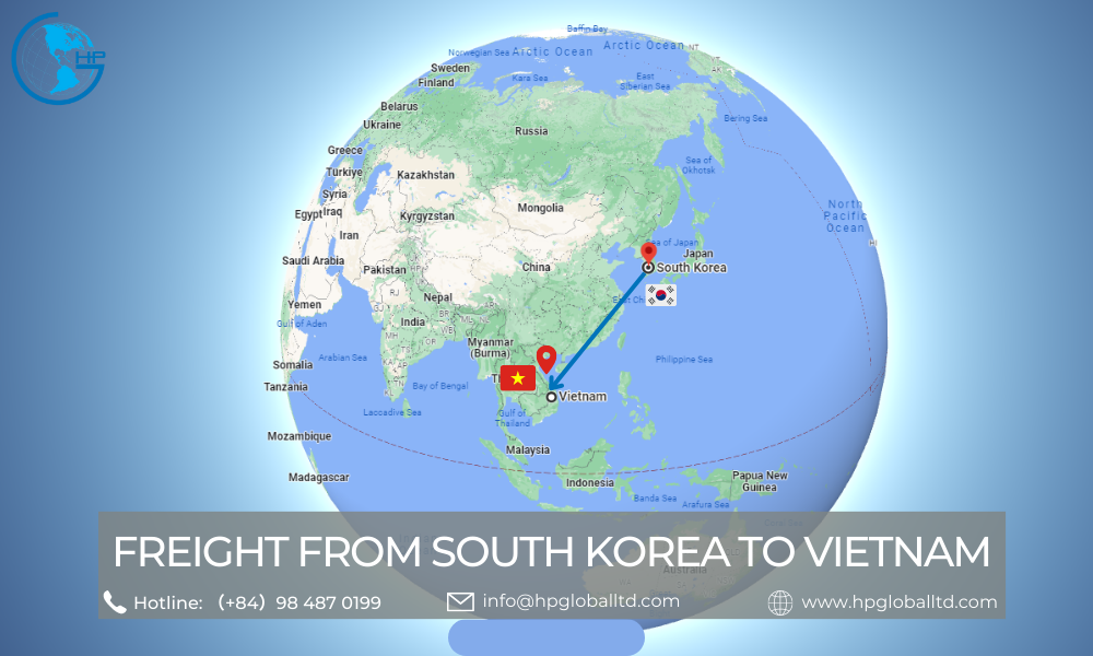 Shipping from South Korea to Vietnam - Logistics HP Global